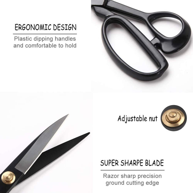Gemsy™ Premium Tailoring Scissors for Cloth cutting, Sewing, Fabric ...